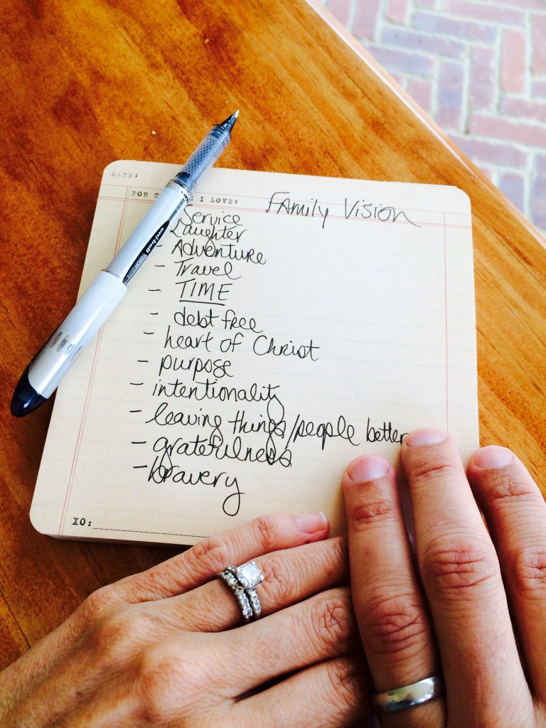 Defining the Vision for Your Family - Life of the Family